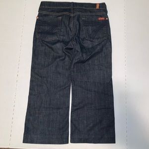 7 For All Mankind | Jeans | 7 Fam Crop Dojo Jeans | Poshmark